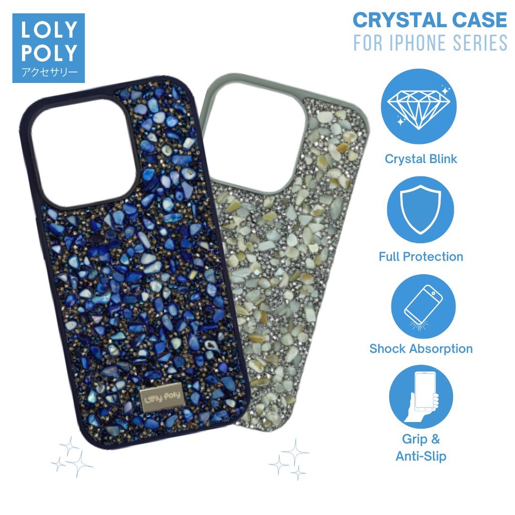Jual Lolypoly Crystal Diamond Bling Case For iP Series-30 | Shopee ...