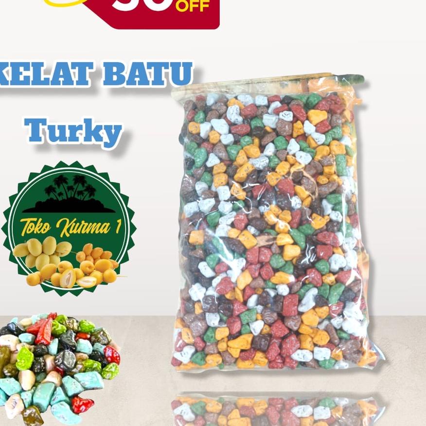 Jual Coklat/coklelat batu krikil saudi/turky 1kg ♕ | Shopee Indonesia