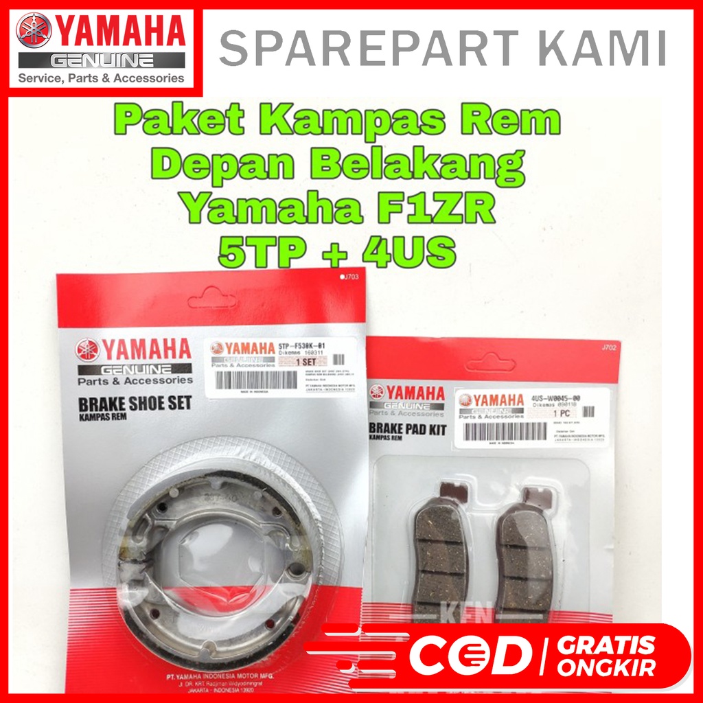 Jual PAKET KAMPAS REM JUPITER Z LAMA BURHAN , FORCE 1 F1ZR KARBU OLD LAMA 2tak 5TP 4US | Shopee ...
