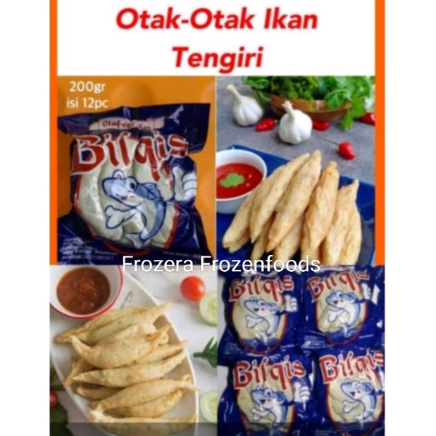 Jual [DIJAMIN FRESH] BILQIS Otak - otak Ikan Tengiri 200gr isi 12 Biji ...