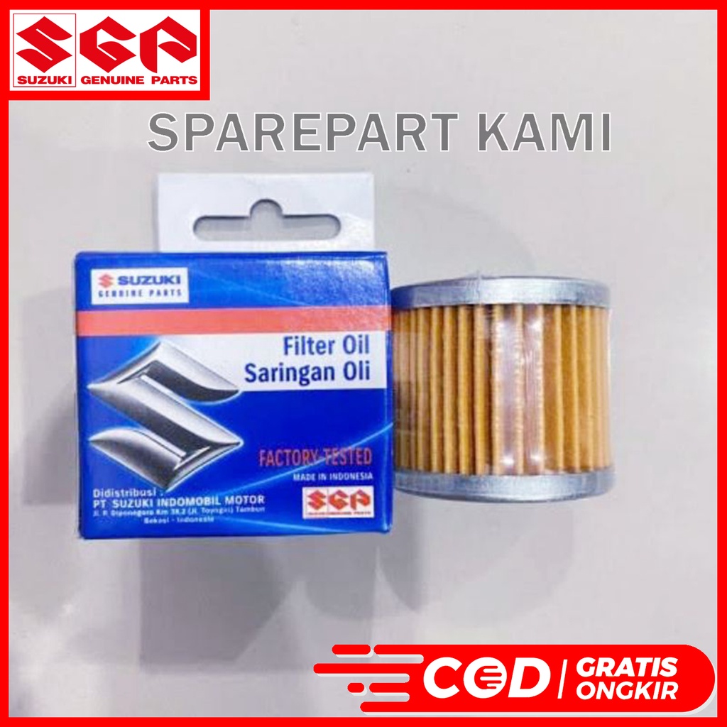 Jual FILTER OLI SARINGAN OLI SUZUKI SMASH OLD NEW SPIN SATRIA FU KARBU ...
