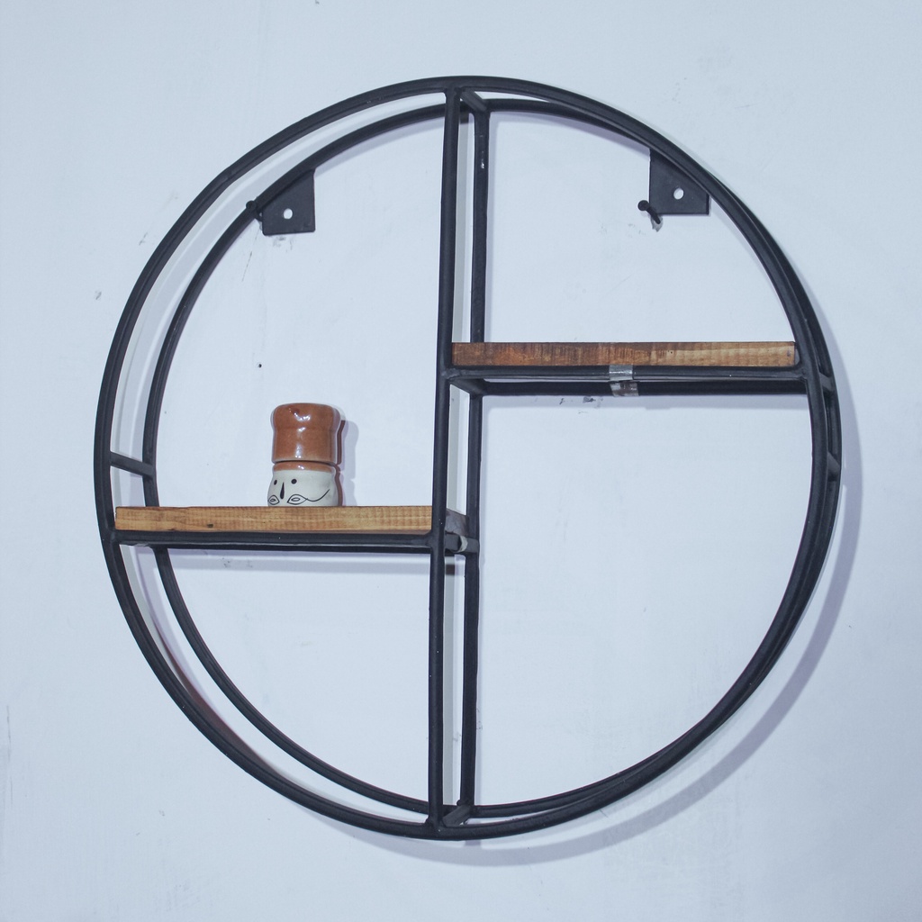 Jual Rak Dinding Tempel Kayu Besi Gantung Rak Dinding Kayu Besi ...