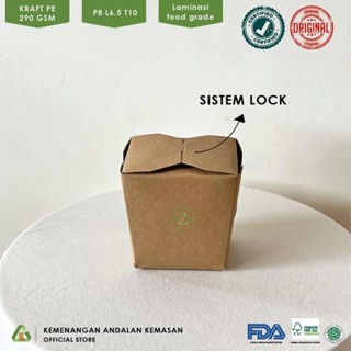 Jual PAPER RICE BOX / FOOD PAIL / RICE BOX PAPER / FOOD PACKAGING ...