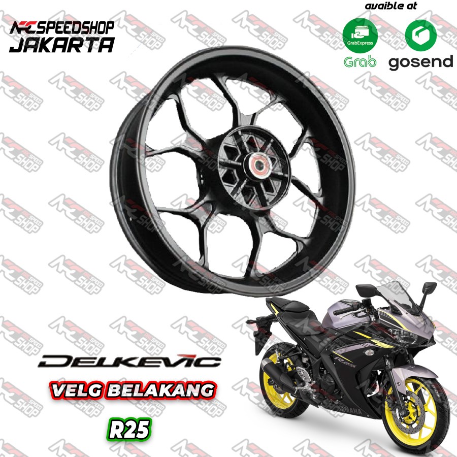 Jual Velg Delkevic Yamaha R25 / MT25 5,5Inch | Shopee Indonesia