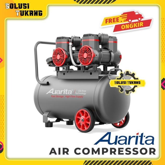 Jual Mesin Kompressor Auarita 2-900X2F40 Silent Oilless Compressor ...