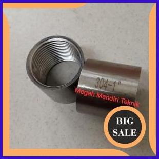 Jual suku cadang Socket Stainless SS 304 1 inchi - Coupling - SDD ...