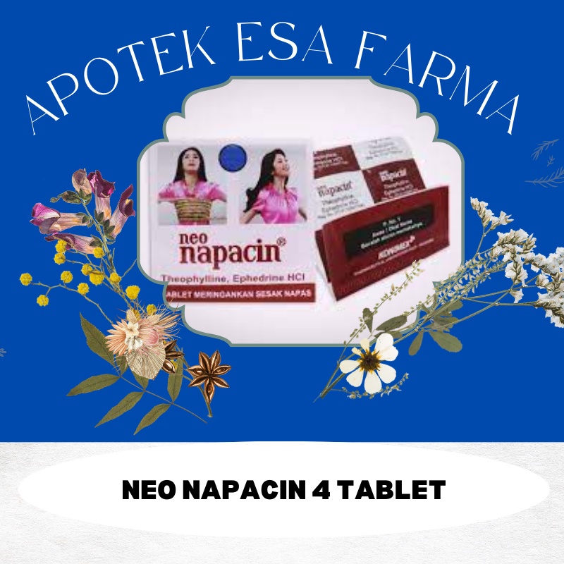 Jual NEO NAPACIN isi 4 tablet - obat asma | Shopee Indonesia