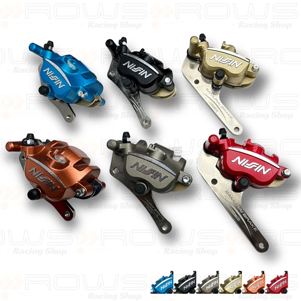 Jual Kaliper Nissin Samurai Brake 2p 2 Piston 190 220 260 mm Beat Scoopy Vario 110 125 150 160 ...