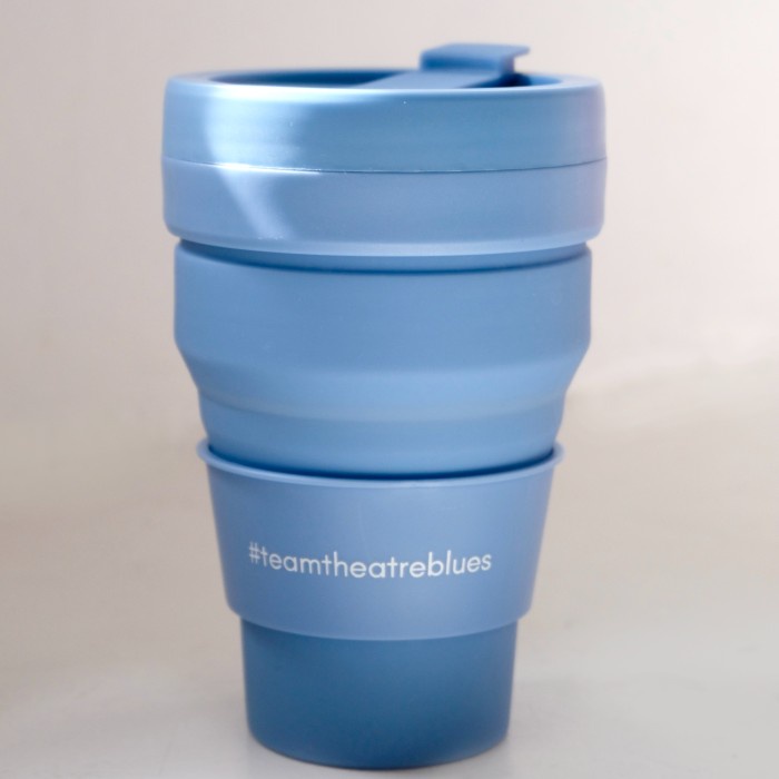 Jual Theatre Blues x Smatt Foldable Cup Bottle - Botol Minum | Shopee ...