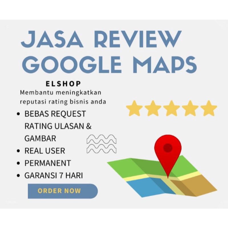Jual jasa rating gmaps | Shopee Indonesia