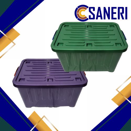 Jual CONTAINER BOX 90 LTR VIOLET GREEN | Shopee Indonesia