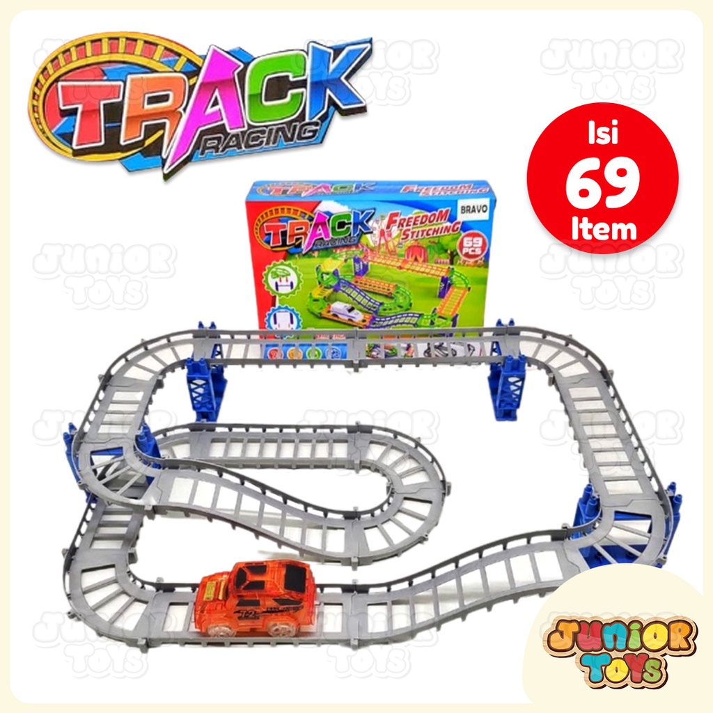 Jual Rel Track Set Rail Car Track Racing Mainan Mobil Mobilan dan Track ...