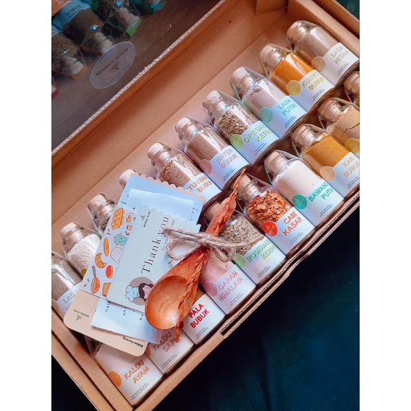 Jual REMPAH RUAH SPICES GIFT HAMPERS ( 20 bottle @20ml ) | Shopee Indonesia
