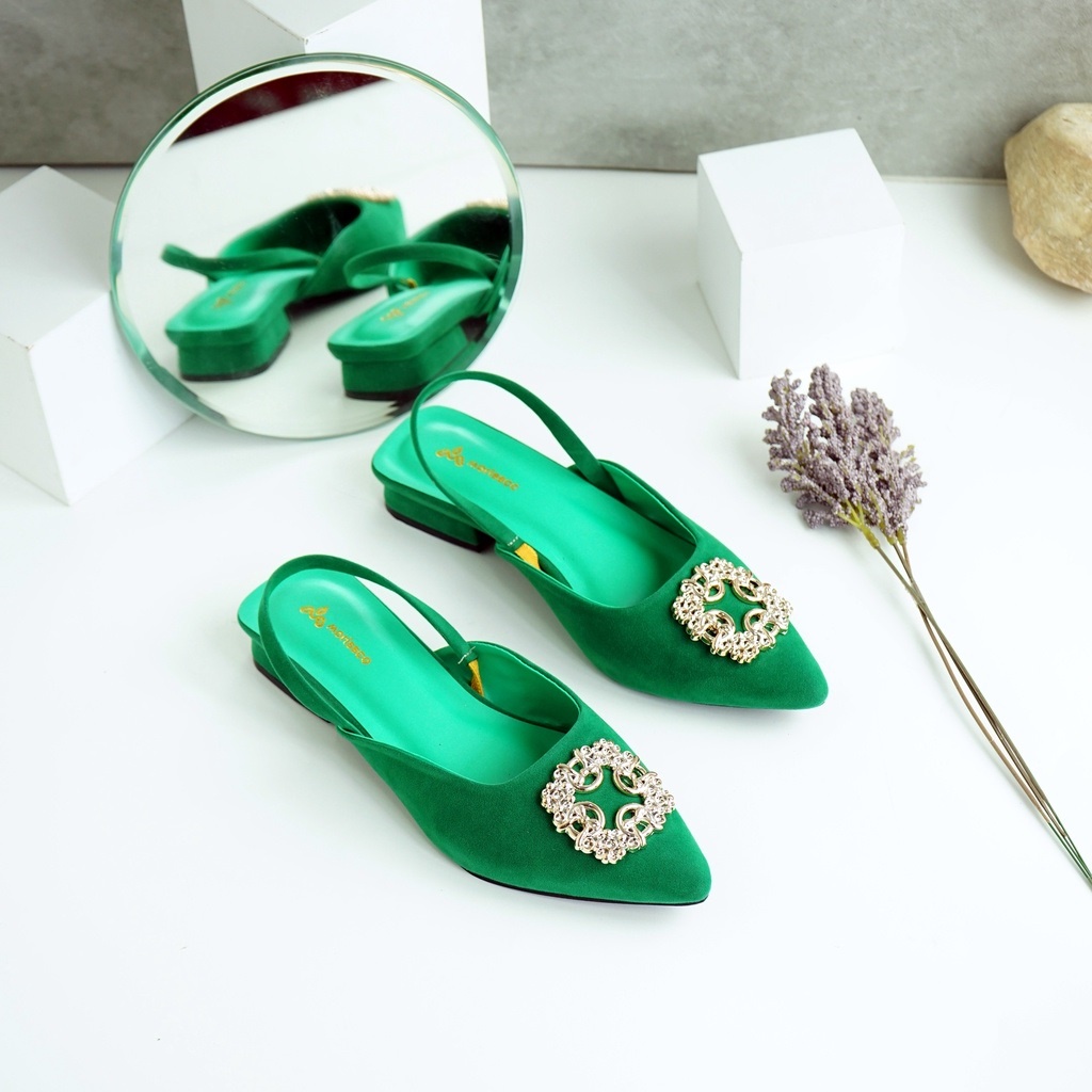 Jual Sandal Wanita Heels Mules Lucia MC-CK 02 | Shopee Indonesia