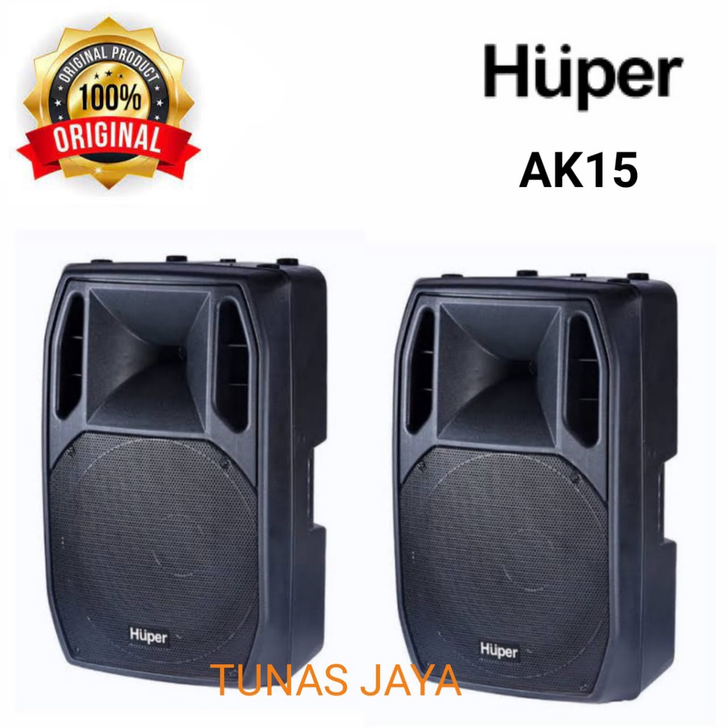Jual Speaker Aktif HUPER AK15A AK 15A AK15 A 15 Inch Original 1 pcs | Shopee Indonesia