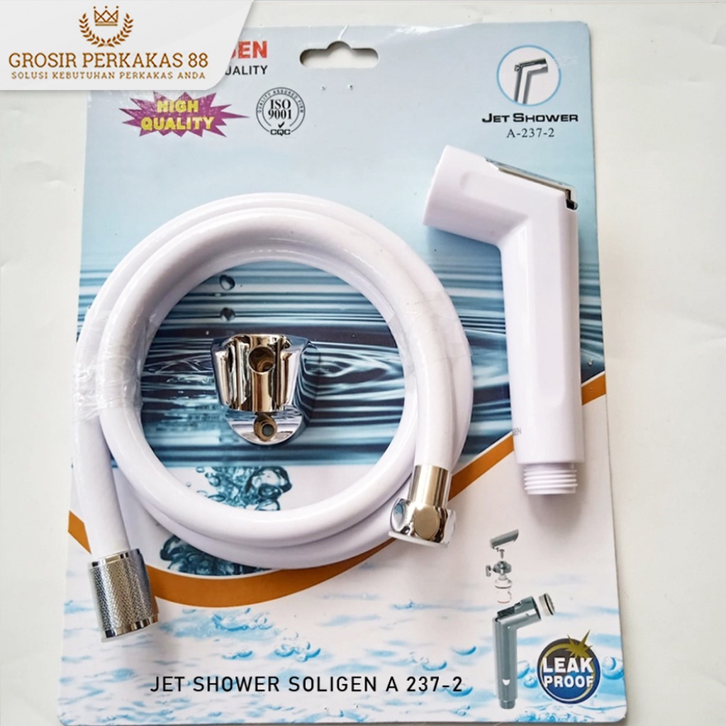 Jual Soligen Jet Shower Toilet Closet Wc Semprotan Sower Kloset Cebok | Shopee Indonesia