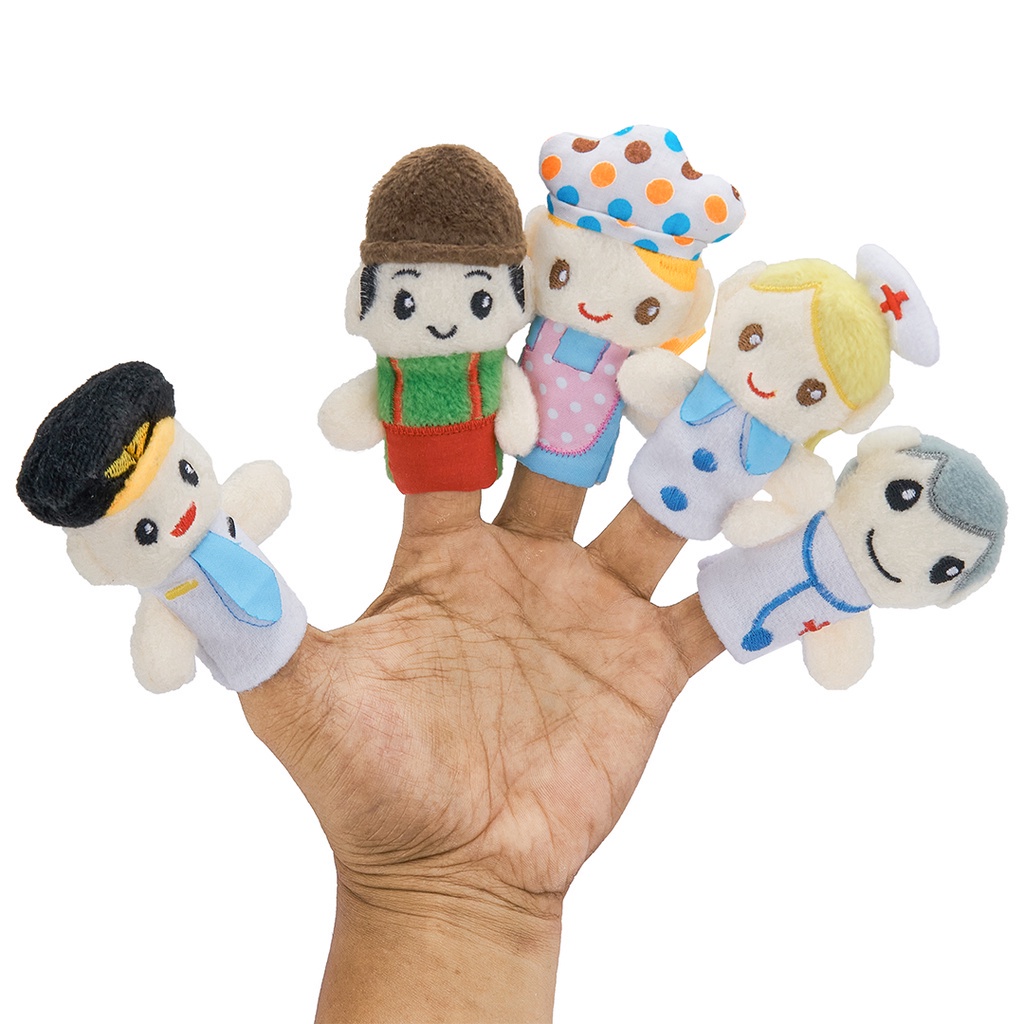 Jual Finger Puppet Profesi Little Friends LFF1040 | Shopee Indonesia