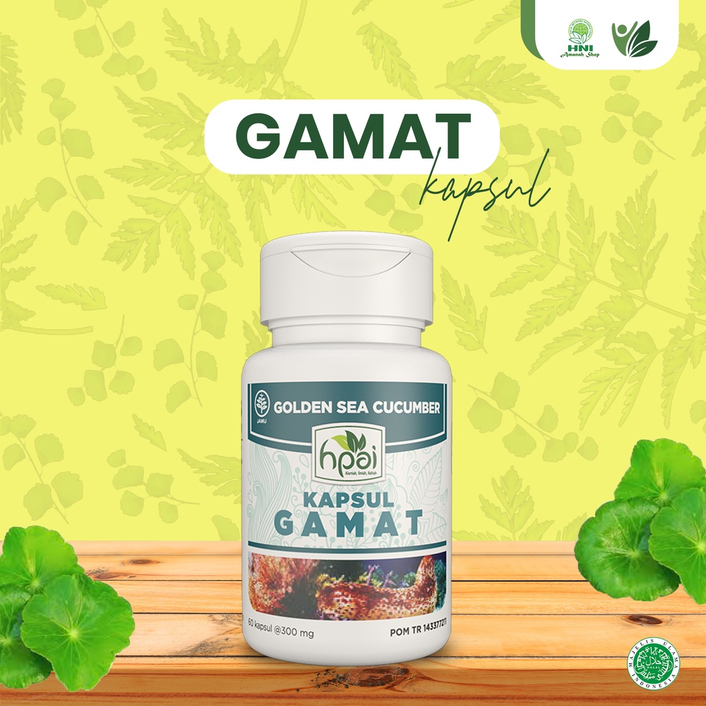 Jual Gamat Kapsul HNI HPAI | Shopee Indonesia