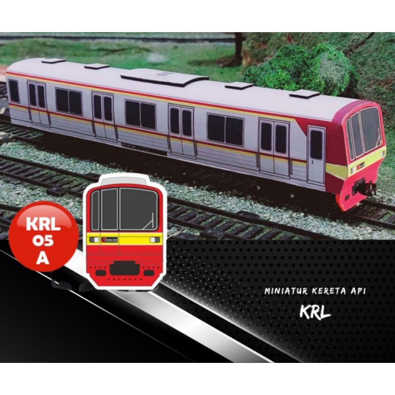 Jual Miniatur Kereta Api Indonesia Mainan Seri KRL Commuterline ...