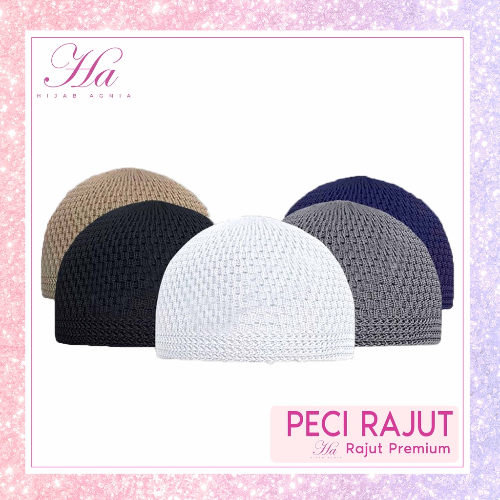 Jual Peci / Kopiah / Kopyah Rajut | Shopee Indonesia