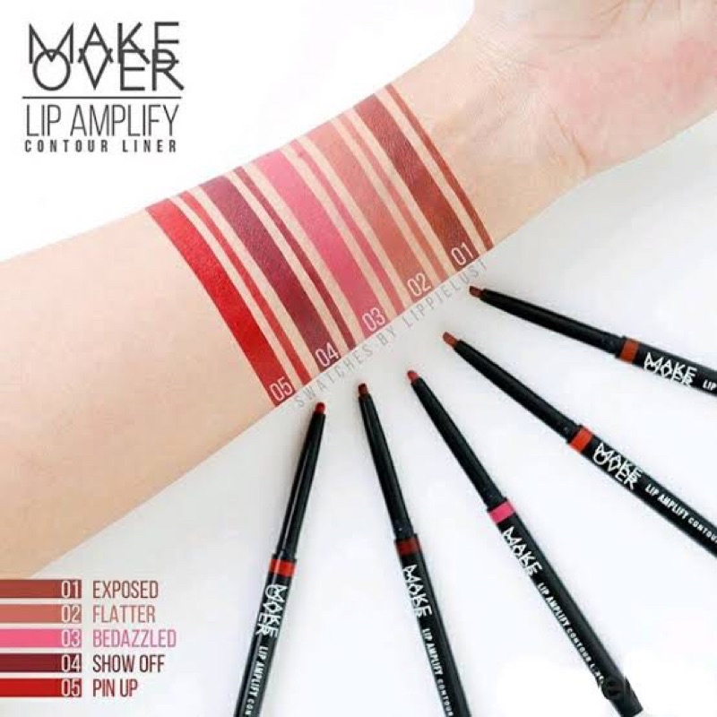 Jual MAKE OVER MAKEOVER LIP AMPLIFY LIP LINER | Shopee Indonesia