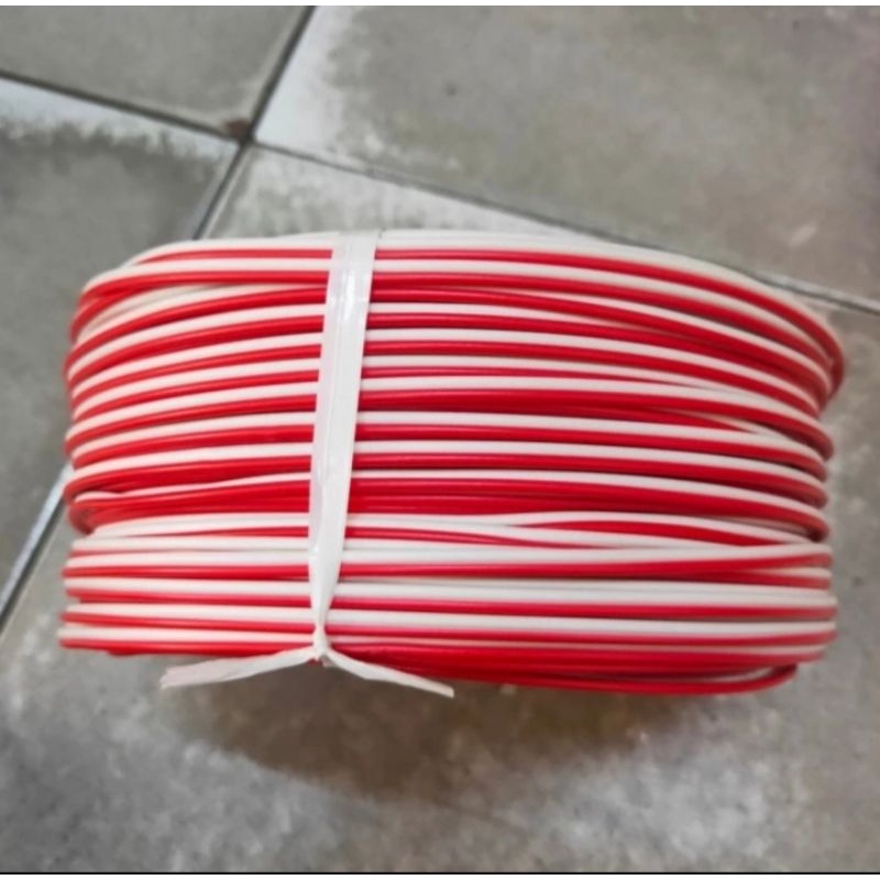 Jual Kabel listrik 2x20 80meter Montoya merah putih | Shopee Indonesia