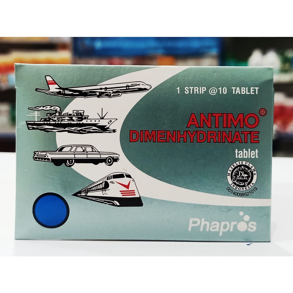 Jual Antimo 50MG 𝟏 𝐒𝐓𝐑𝐈𝐏 𝐈𝐒𝐈 𝟏𝟎 𝐓𝐀𝐁𝐋𝐄𝐓 - Mengatasi Mabuk Perjalanan ...