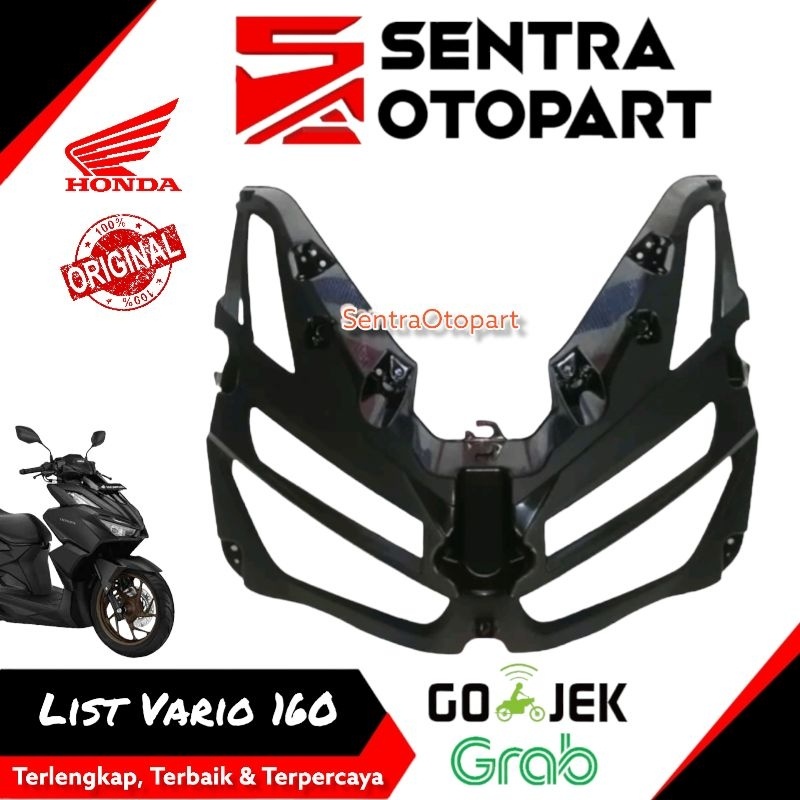 Jual VARIO 160 List lis bingkai frame reflektor vario 160 original ...