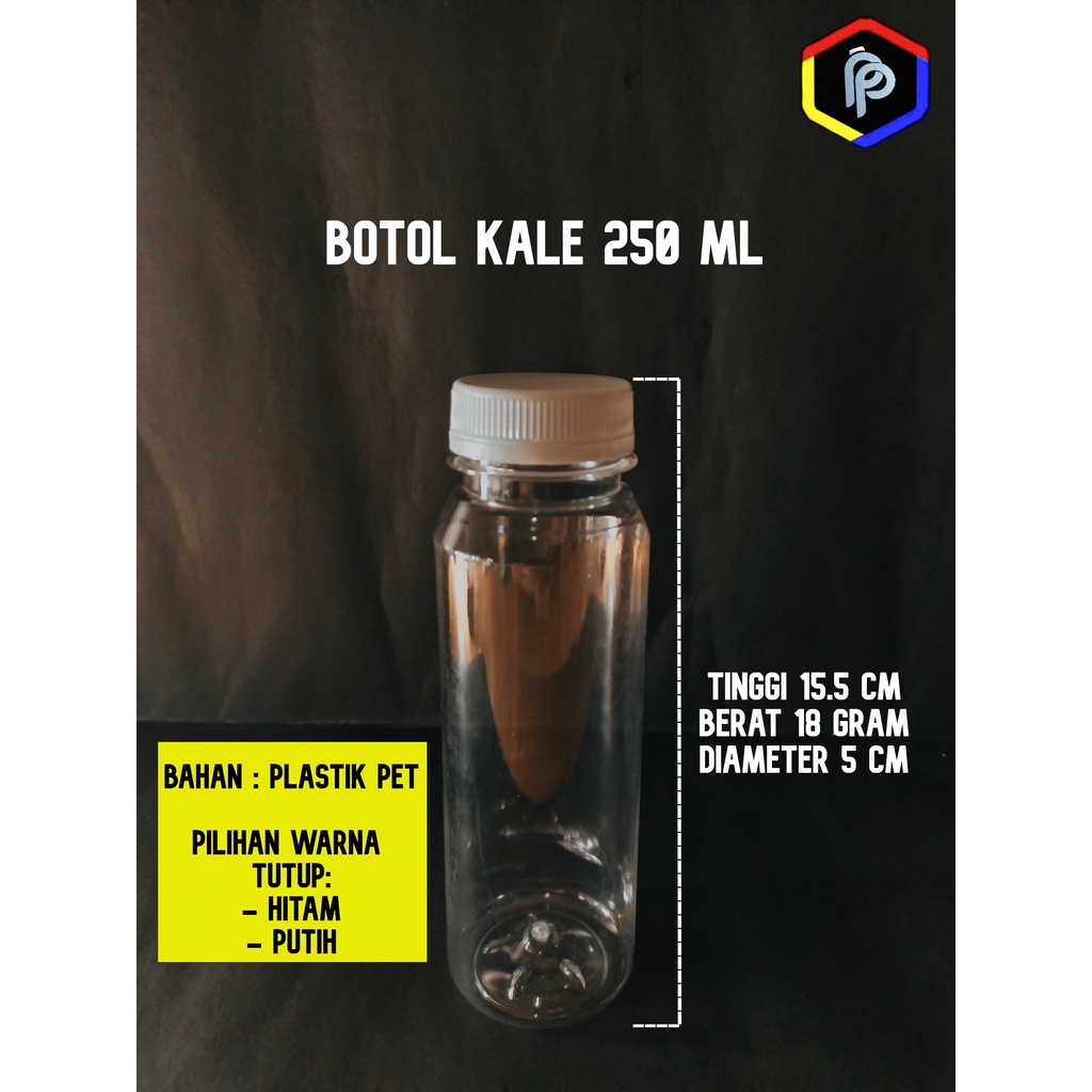 Jual Botol Kale 250 ml / Botol Plastik Kopi Juice 250 ml | Shopee Indonesia