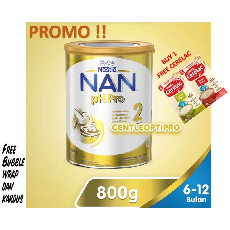 Jual Nestle Nan pH pro 1 2 3 free Nestle Cerelac | Shopee Indonesia