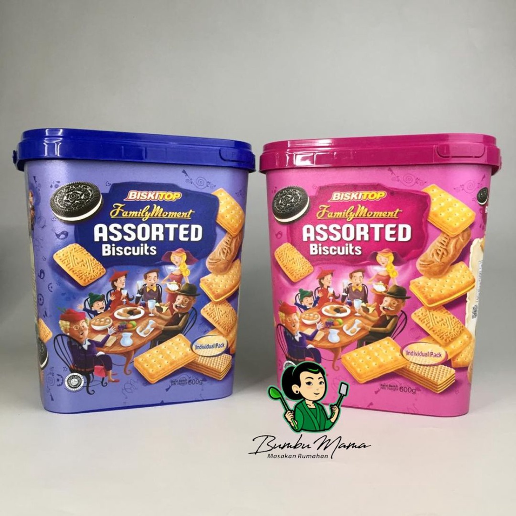 Jual BISKITOP FAMILY MOMENT Assorted Biscuits 600gr | Shopee Indonesia