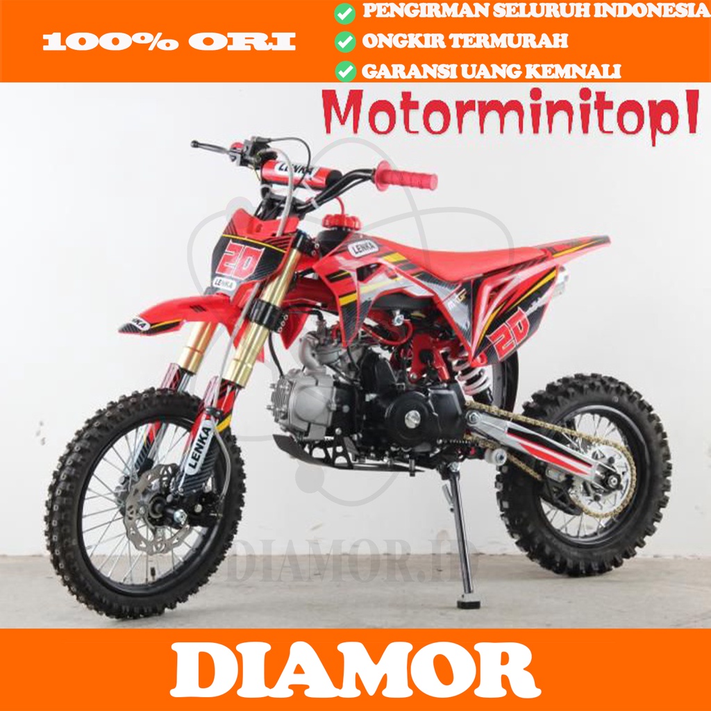 Jual LENKA MXGP 20 LENKA MXGP 222 Motor Trail Anak Bensin 4 tak MATIC ...