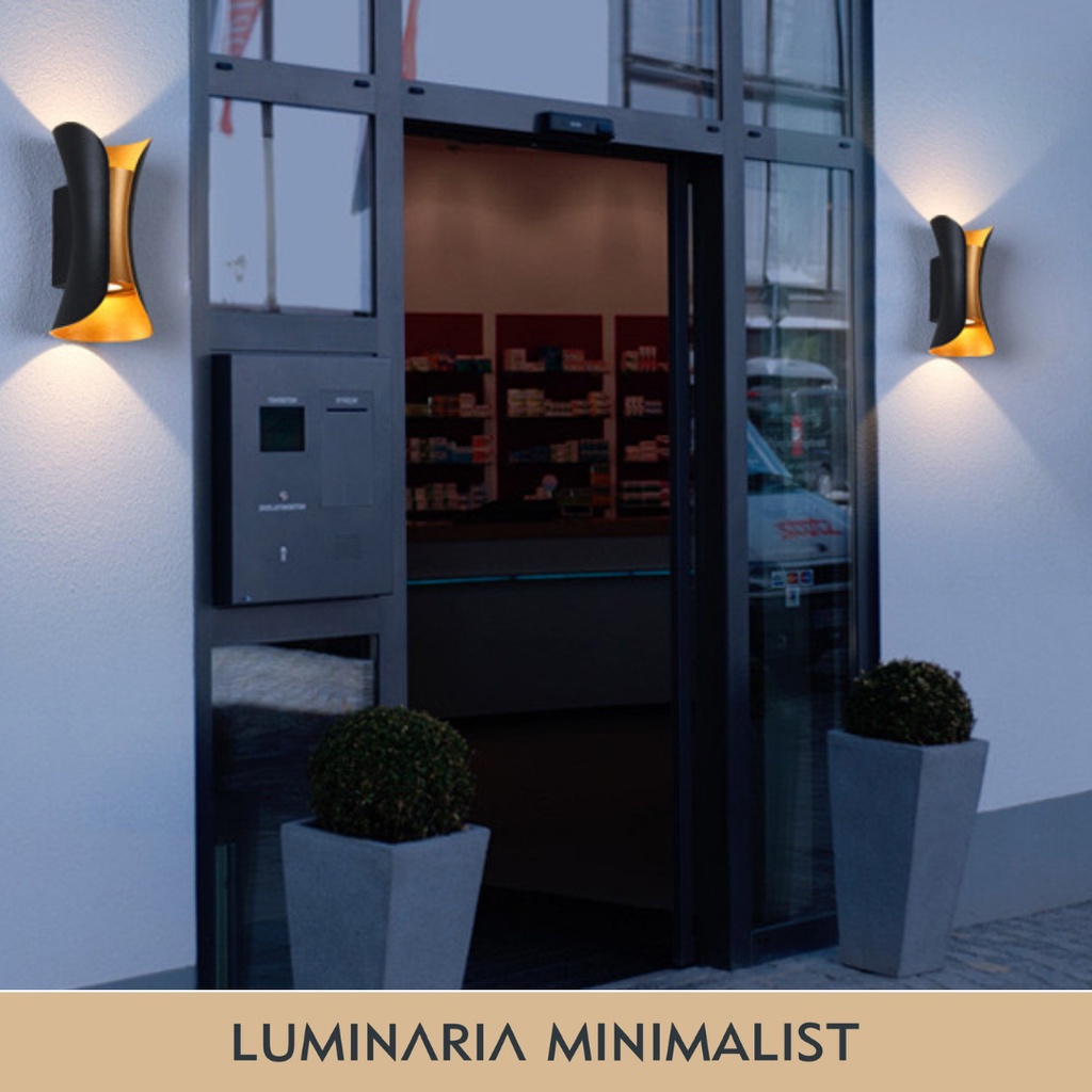 Jual Double Direction Ambience Outdoor Wall Lamp Lampu Dinding Area ...