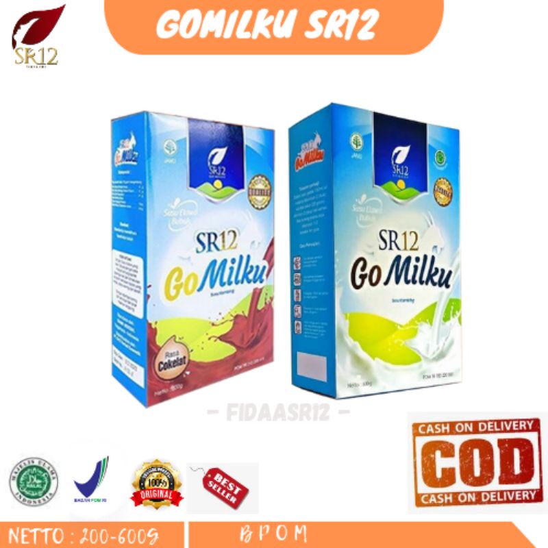 Jual SUSU GOMILKU SR12!! SUSU KAMBING / ORIGINAL & COKLAT 200 g 600 g ...