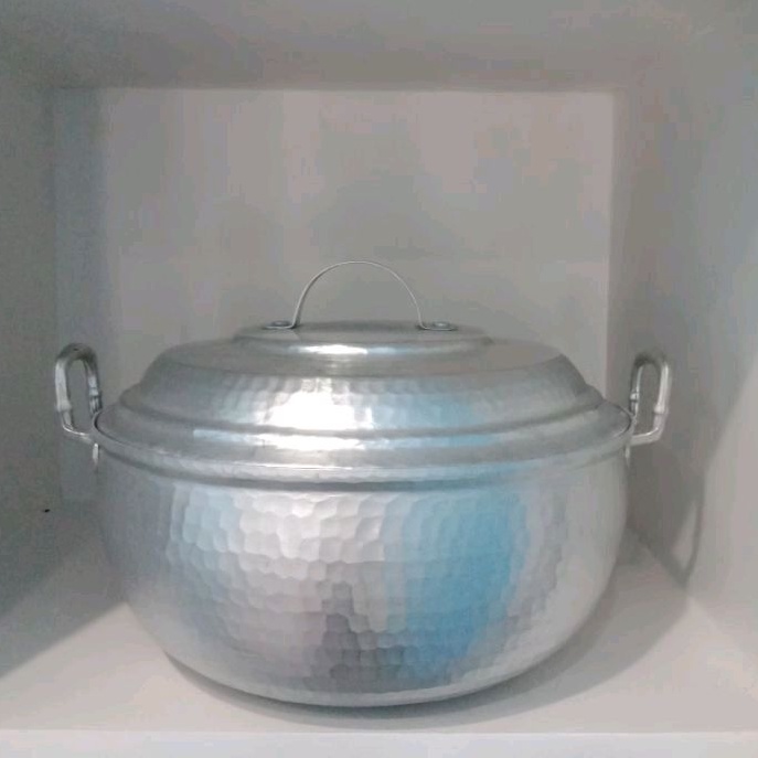 Jual panci tebal ukuran besar 33cm kapasitas 6 liter air 4kg beras khas ...