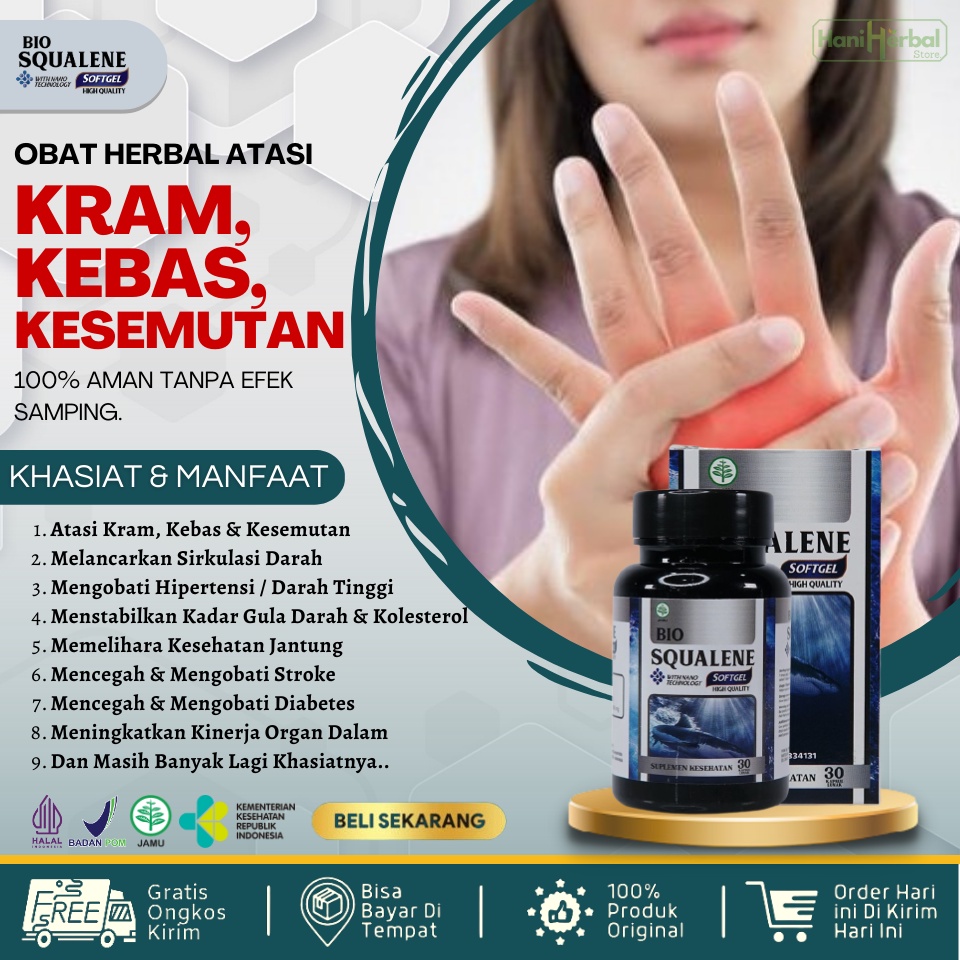 Jual Obat Kesemutan / Kebas / Mati Rasa / Kram Pada Tangan, Jari Tangan ...