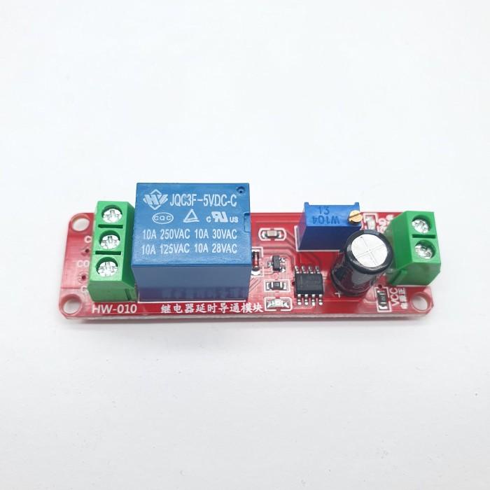 Jual New DC 5V Delay Timer Switch Relay 1-10 sec Adjustable NE555 ...