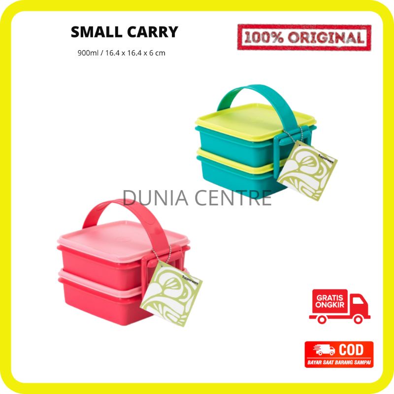 Jual PROMO TUPPERWARE RANTANG SMALL CARRY SET ORIGINAL | Shopee Indonesia
