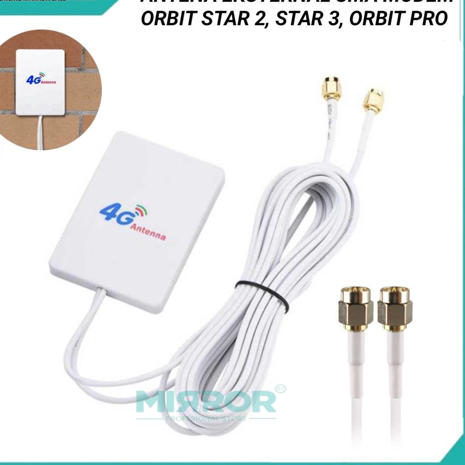 Jual Serbu Baru Antena Eksternal Modem Orbit Star 3, Orbit Pro Konektor ...