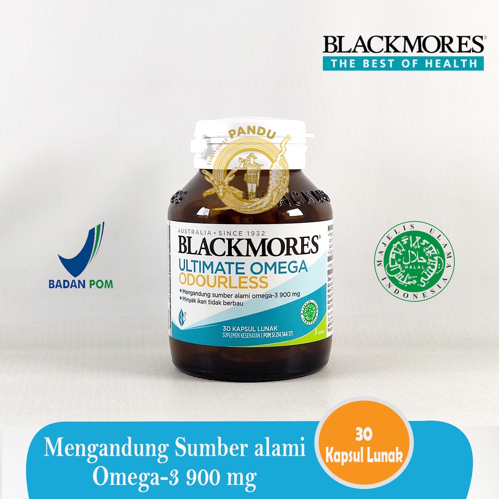 Jual BLACKMORES ULTIMATE OMEGA ODOURLESS (30 kapsul lunak) | Shopee ...