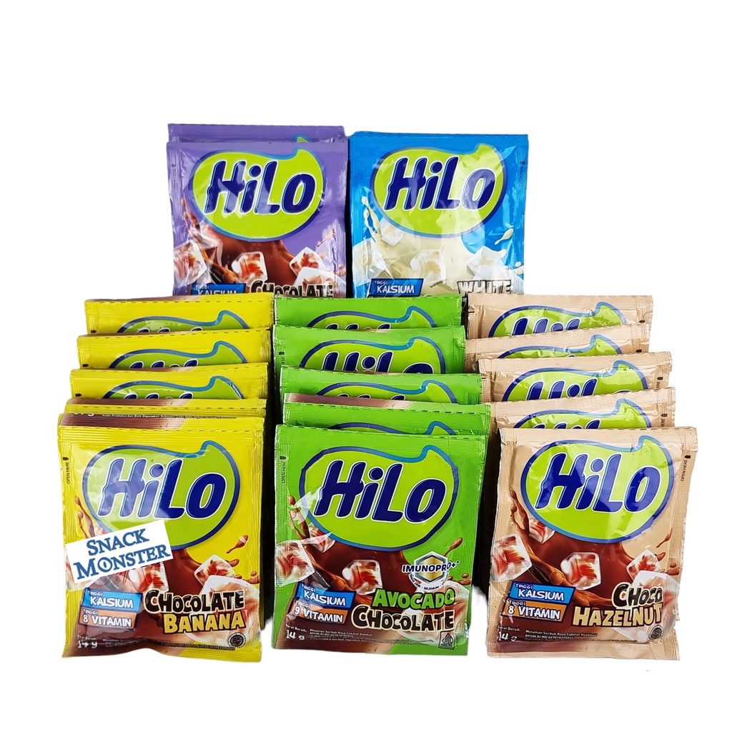 Jual Hilo Minuman Bubuk Cokelat/ Hilo Dessert Minuman Serbuk Aneka Rasa ...