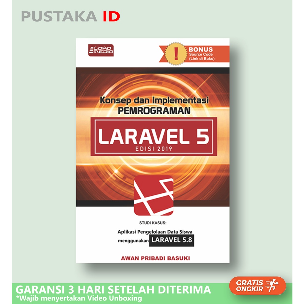 Jual Buku Konsep dan Implementasi Pemrograman Laravel 5 Edisi 2019 ...