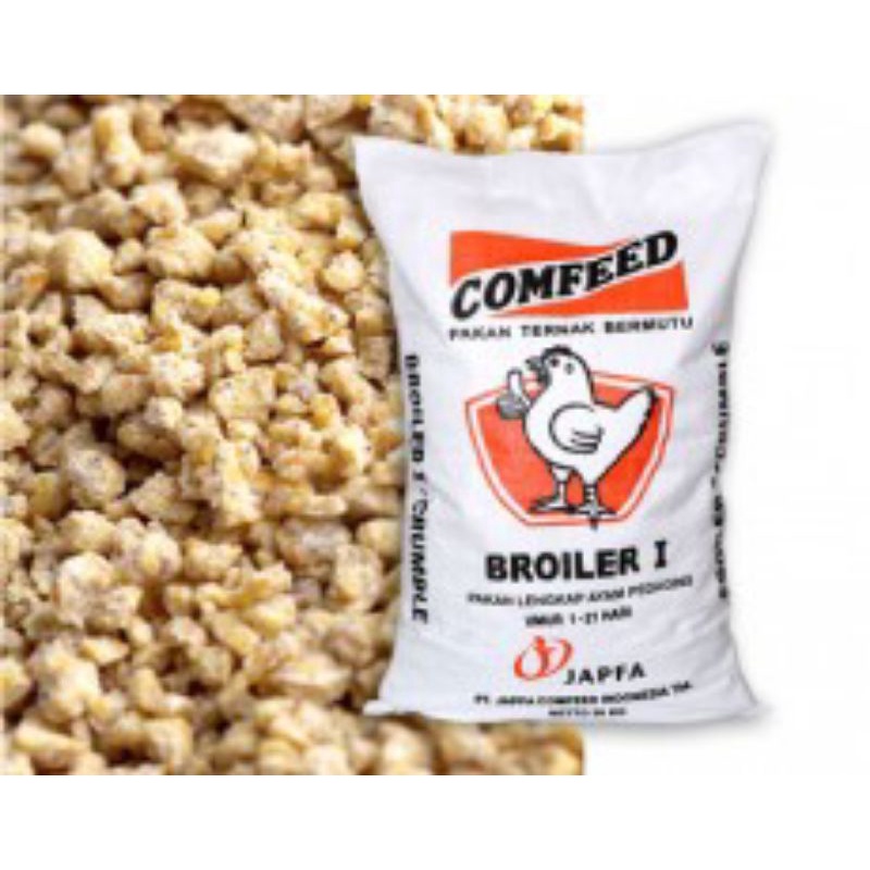Jual Pakan Ayam Broiler Starter GF 511 Japfa Comfeed Repack 1 Kg ...