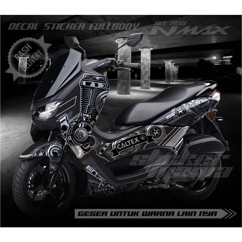 Jual Stiker Decal New Nmax Abs Full Body Caltex | Shopee Indonesia