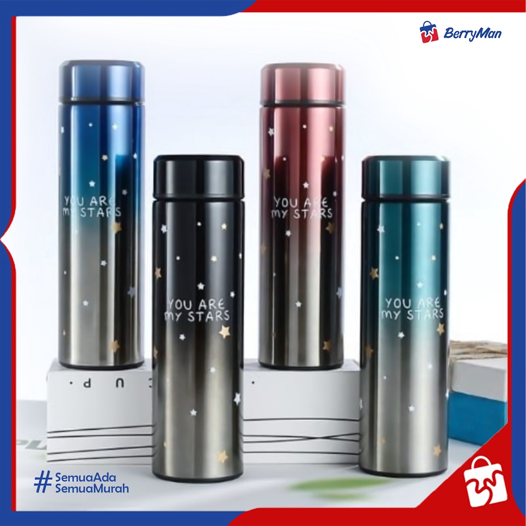 Jual TERMOS TEMPERATUR LED Stainless Panas Dingin - Digital Display ...