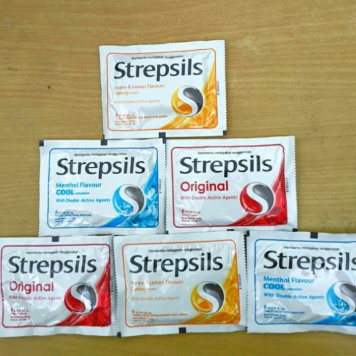 Jual STREPSILS isi 6 - Permen Pelega Tenggorokan | Shopee Indonesia