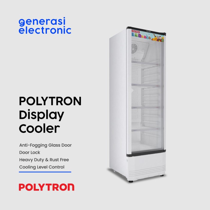 Jual POLYTRON SHOWCASE 230 LITER SCN 230 L / SCN230 / SCN-230 ORIGINAL ...