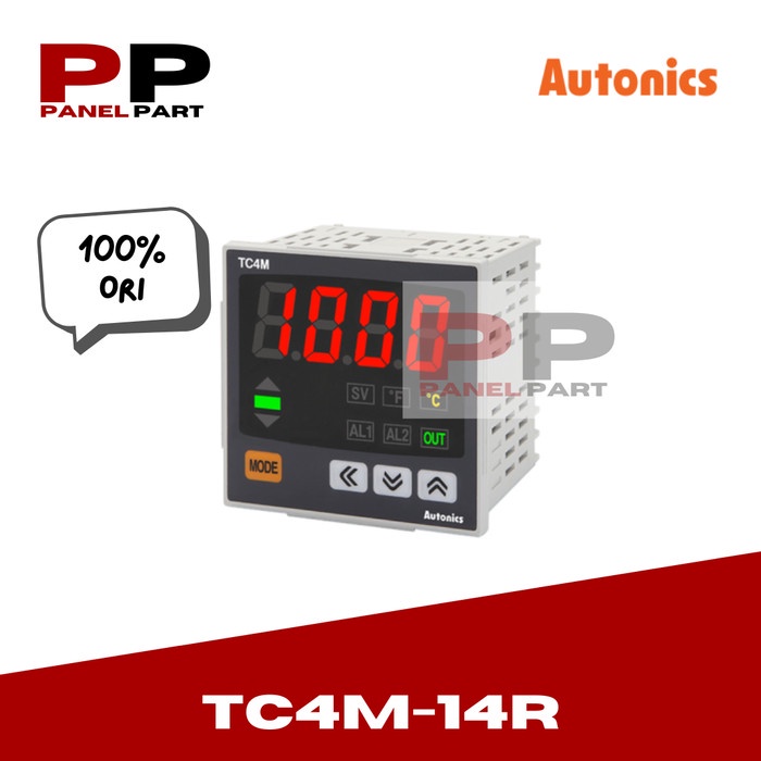 Jual THERMOCONTROL DIGITAL AUTONICS TC4M-14R-220VAC | Shopee Indonesia