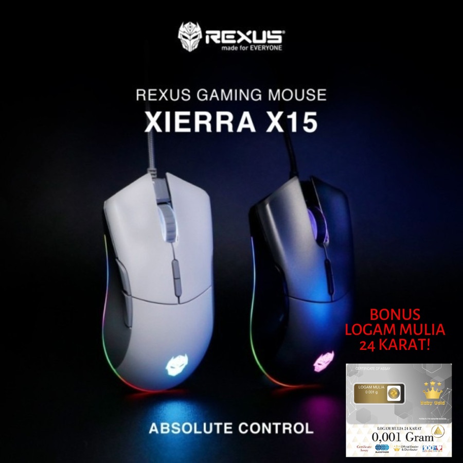 Jual Rexus Mouse Gaming Xierra X13 - Xierra X13 | Shopee Indonesia