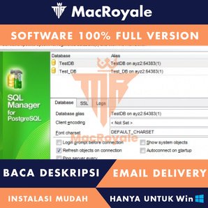 Jual [Full Version] EMS SQL Manager for PostgreSQL Lifetime Garansi - Alat Manajemen Database ...